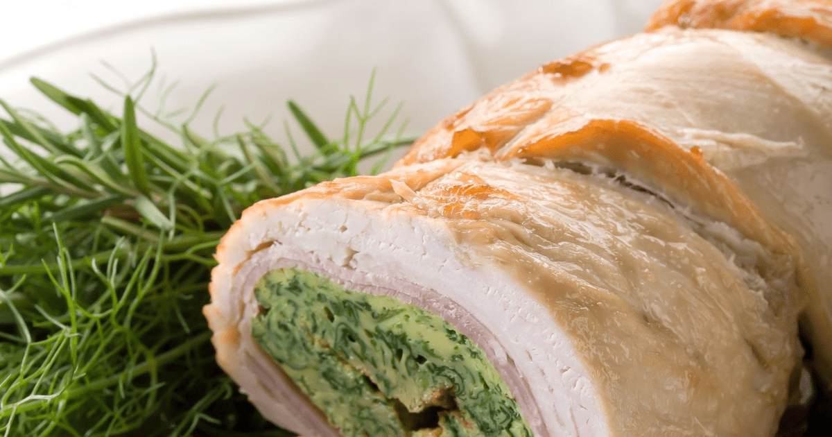 Piept de curcan rulat