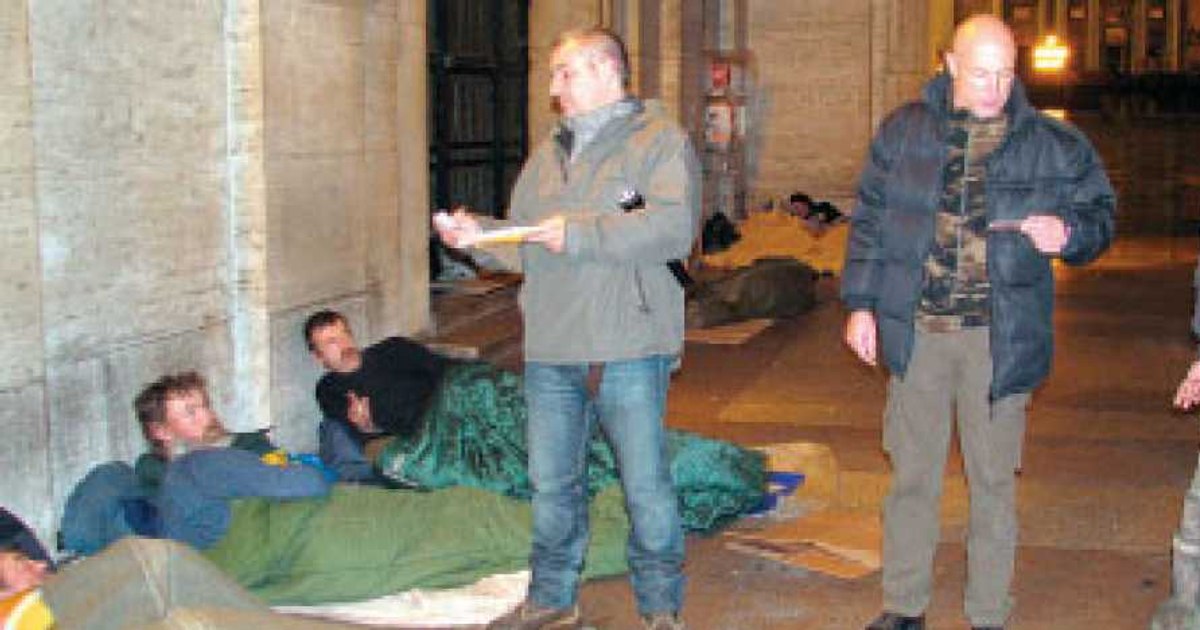 Zonele istorice, „dormitoare“ pentru boschetari | adevarul.ro