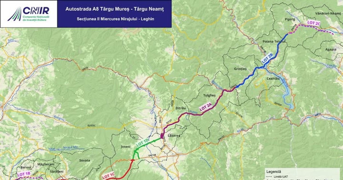Autostrada Unirii: CNIR a atribuit un contract pentru construcția a 14,4 km. Cât costă și când ...