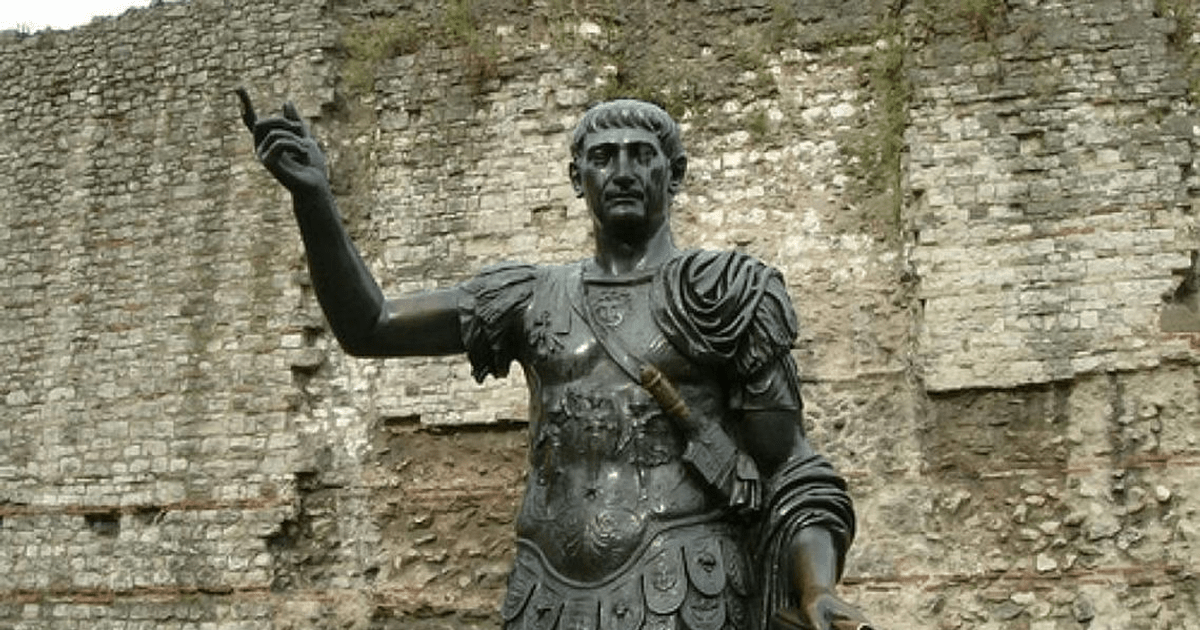 Portretul imparatului Traianus – Optimus Princeps