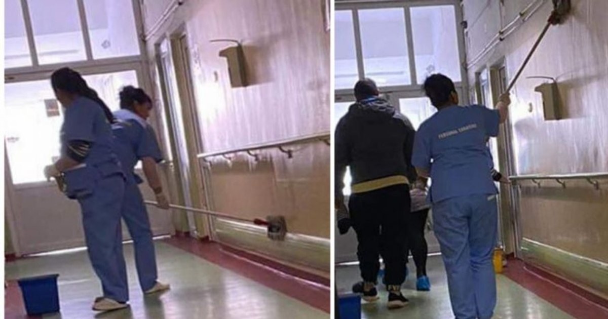 Curat-murdar în spitalul Bagdasar Arseni din Capitală: pereţi spălaţi ...