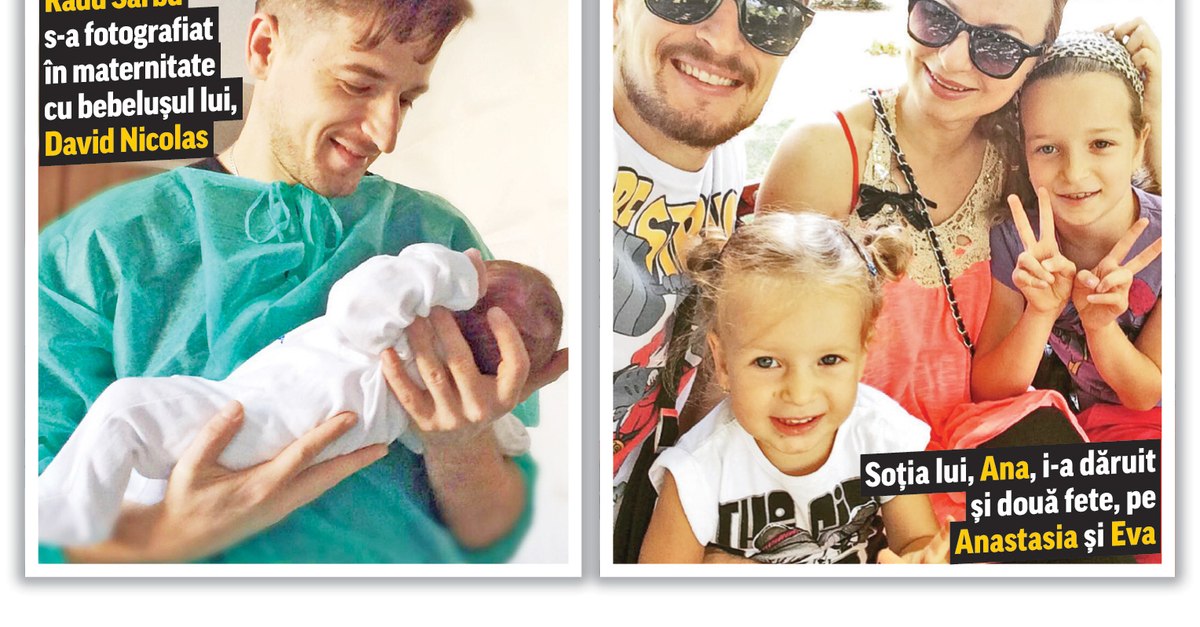 Radu Sârbu: «Sunt tare mândru de fiul meu»