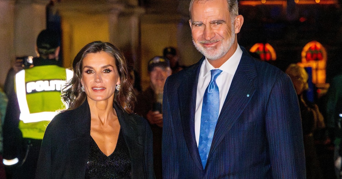 Regele și Regina Spaniei, gazde în Copenhaga. Letizia, o apariție ...