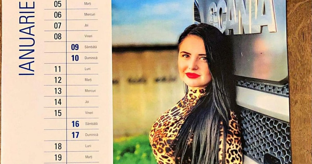 A apărut Calendarul 2021 al celor mai frumoase românce şoferiţe de TIR ...