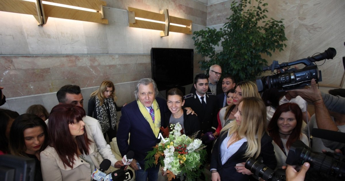 Cum a întâmpinat-o Ilie Năstase pe Simona Halep la prima întâlnire după ...