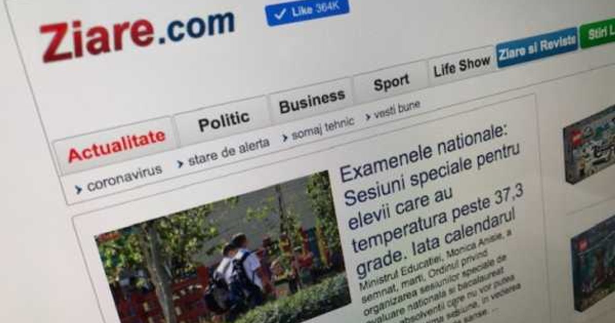 Pagina de Media: Plecare în masă de la Ziare.com. Publicaţia rămâne ...