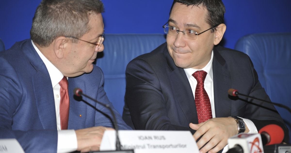 Ioan Rus a demisionat. Anunţul a fost făcut de Ponta pe Facebook ...