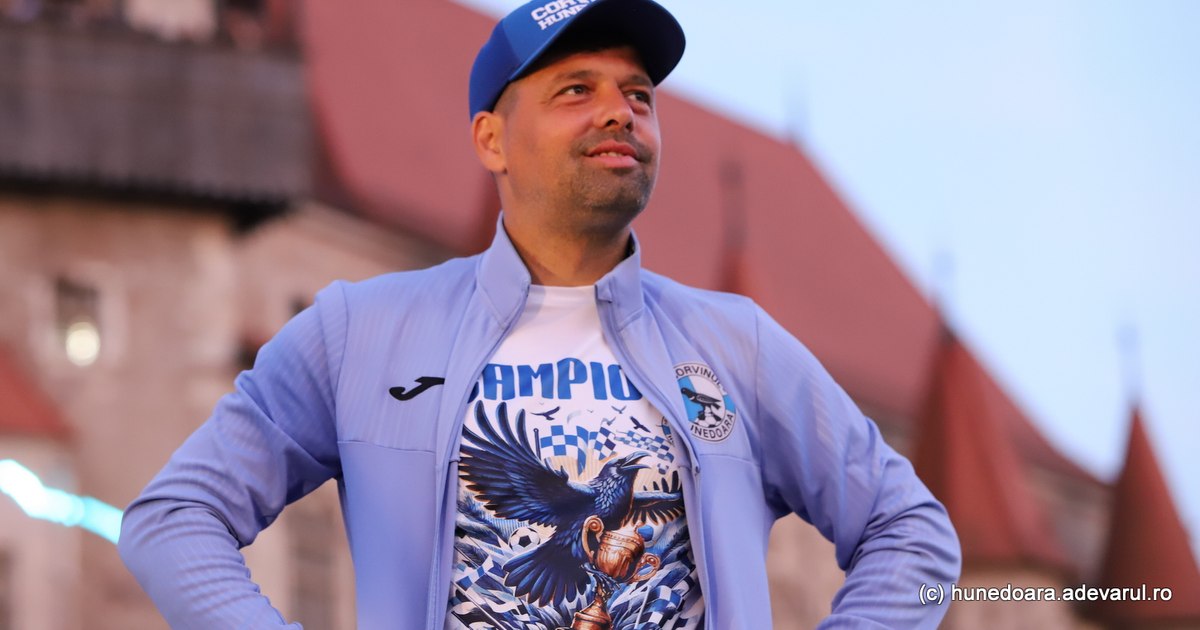 Florin Maxim, cetățean de onoare al Hunedoarei. Antrenorul a adus ...