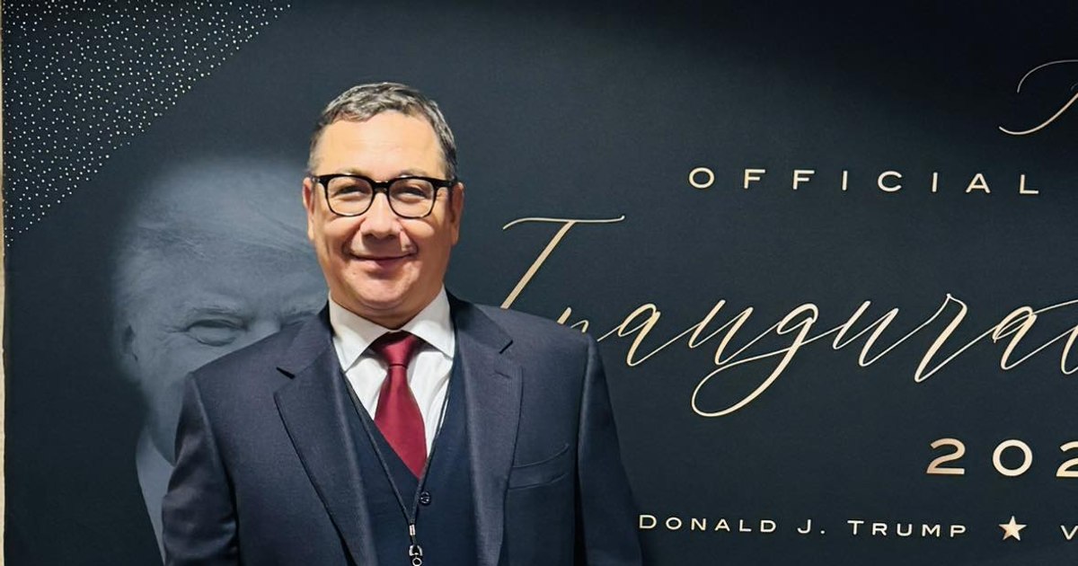 Victor Ponta, la inaugrarea lui Donald Trump: România trebuie să aibă ...