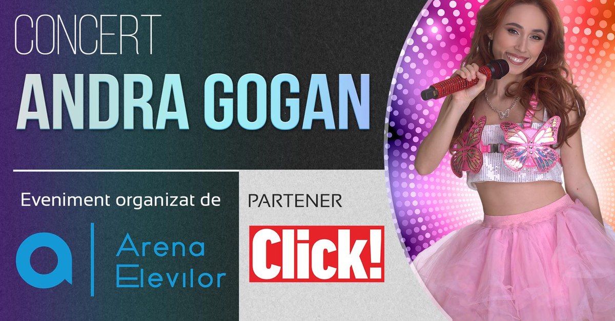 Andra Gogan pregătește un super spectacol pe 31 mai la Circul ...
