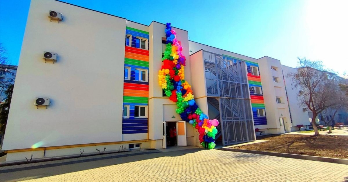 Grădiniţa Curcubeu a fost inaugurată. Lucrările de modernizare, parţial ...
