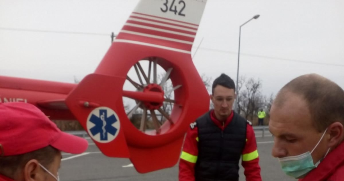 Accident cumplit în judeţul Sălaj. O femeie este în stare critică după ...
