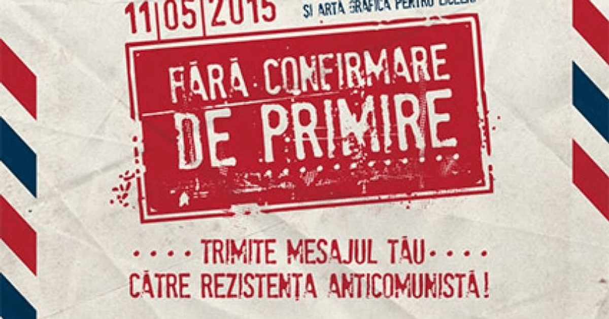 „Fără confirmare de primire”: Concurs de eseuri şi artă grafică pentru ...