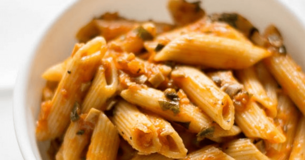 Paste milaneze cu ciuperci