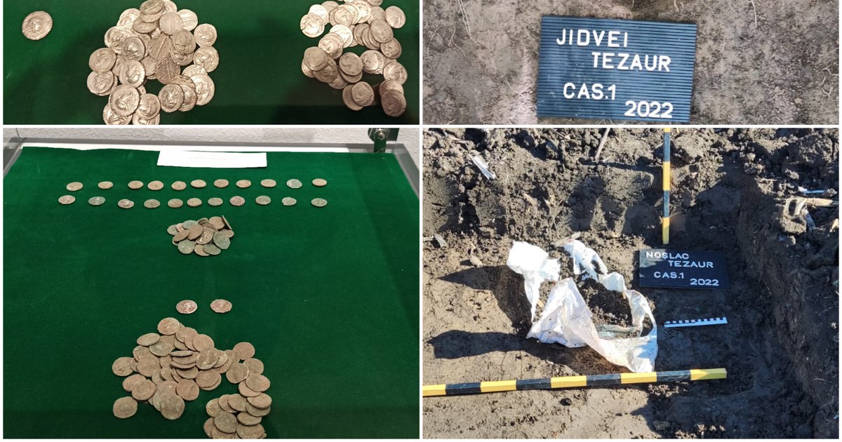 Sute de monede vechi de 2.000 de ani, estimate la peste 120.000 de euro ...