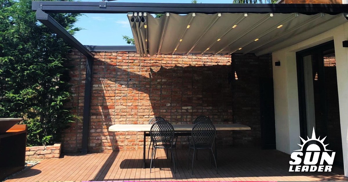Sun Leader aduce umbra și răcoarea sub pergola ta, cu o reducere de 10% ...
