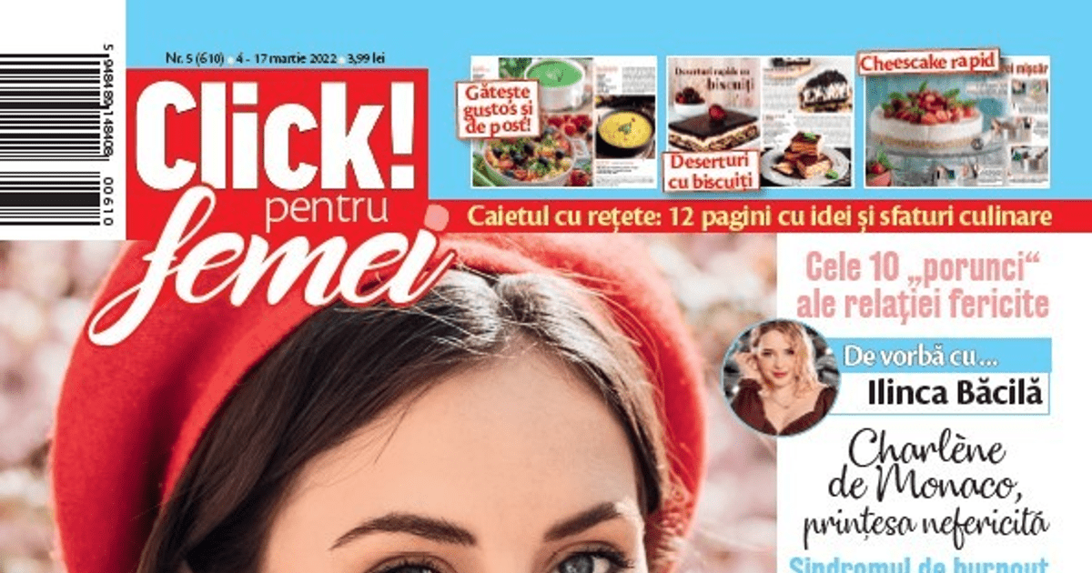 A apărut cea mai nouă ediţie a revistei „Click! pentru femei‟! Un ...