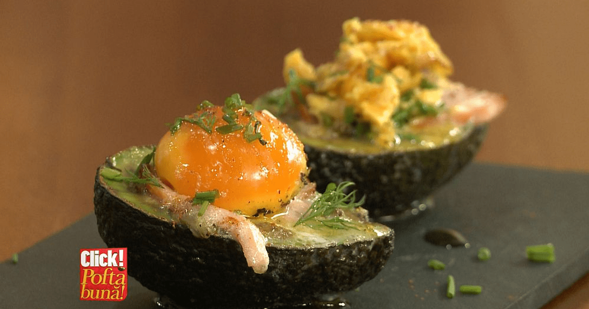 VIDEO Avocado copt umplut cu somon afumat