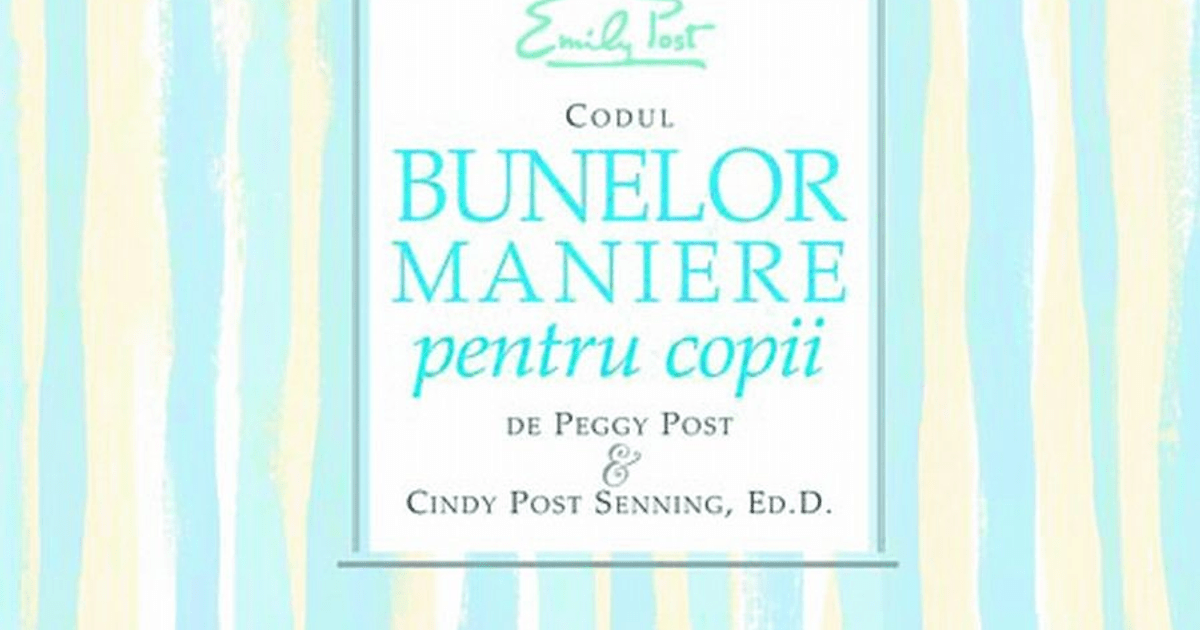 CARTE. Codul bunelor maniere