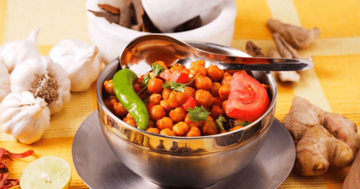 Mâncare indiană cu năut