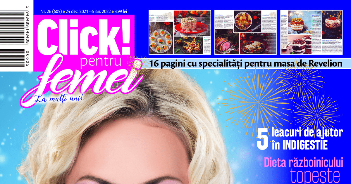 A apărut cea mai nouă revistă „Click! pentru femei‟ şi ultima din acest an