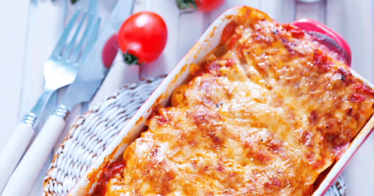 Lasagna cu legume