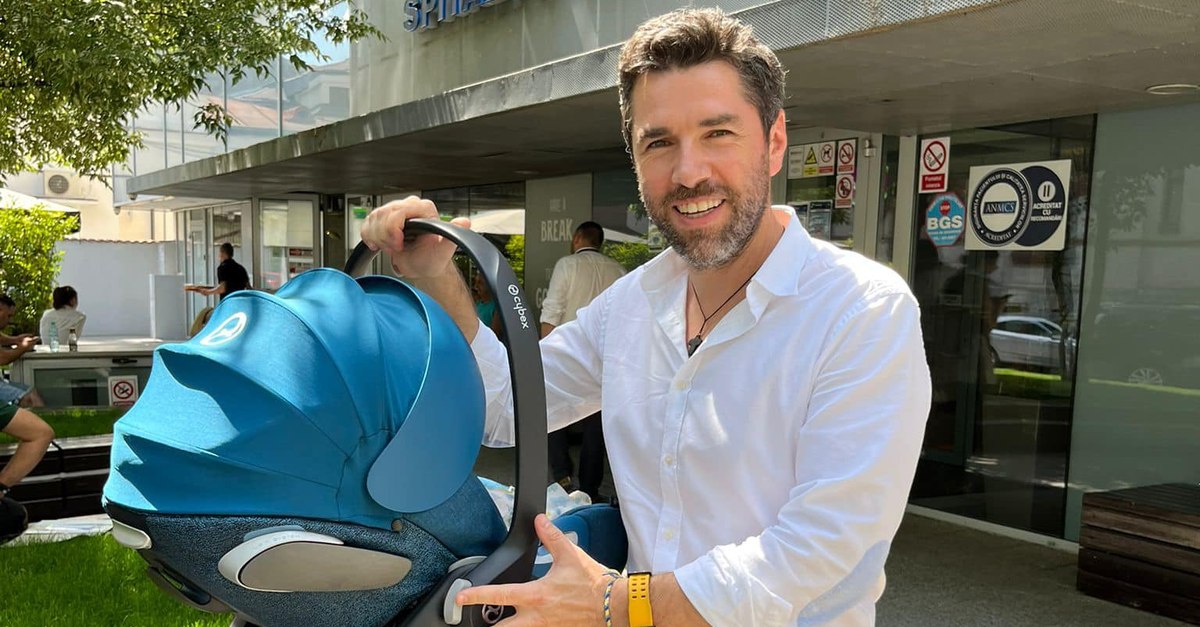 Partenera lui Alex Dima a născut! Primele declarații ale prezentatorului TV