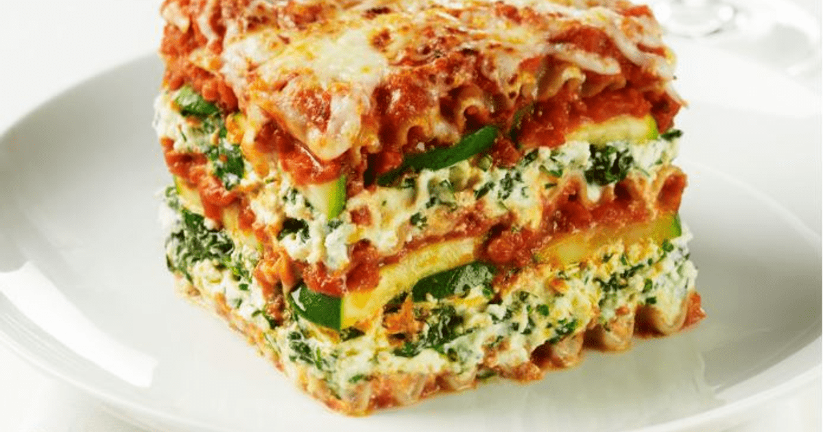 Lasagna de legume