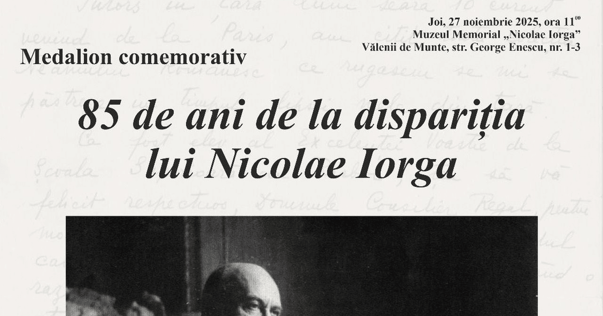 85 de ani de la moartea lui Nicolae Iorga