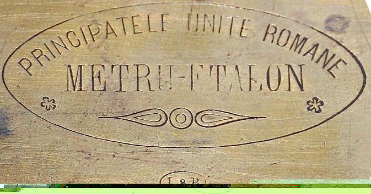 Metrul lui Cuza, expus la Muzeul de Istorie din Galaţi | adevarul.ro