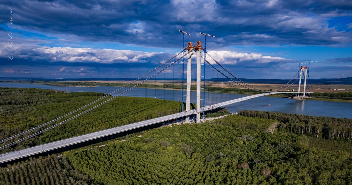 Este oficial: Podul suspendat peste Dunăre nu va fi deschis circulației ...
