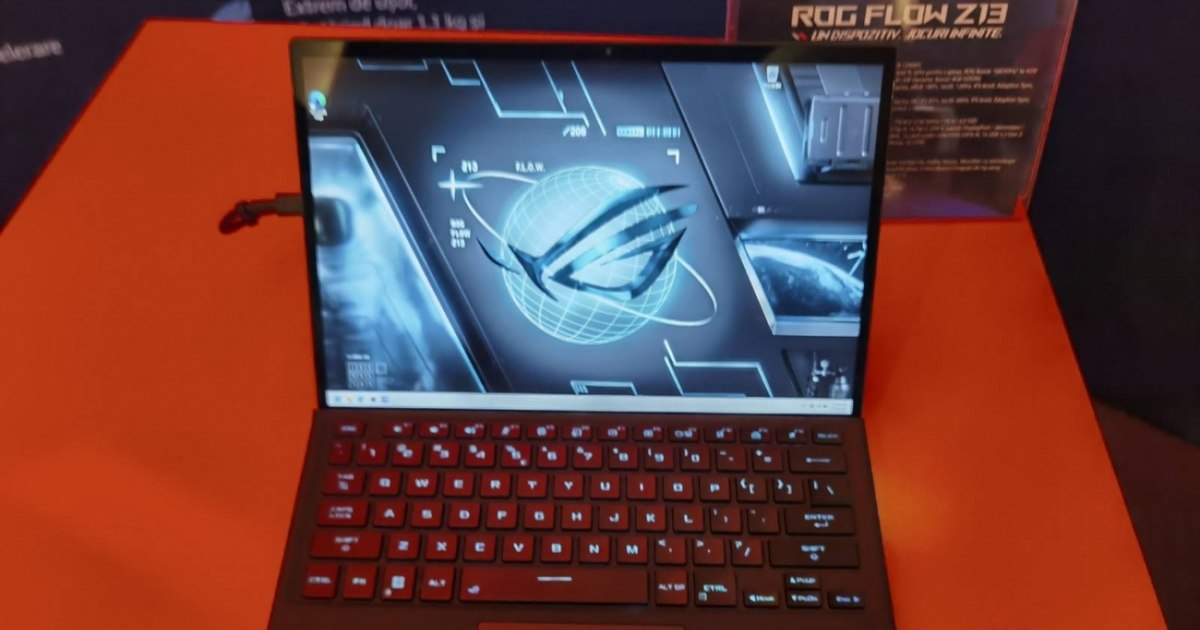 ASUS ROG a lansat în România tableta de gaming ROG Flow Z13, cu placă ...
