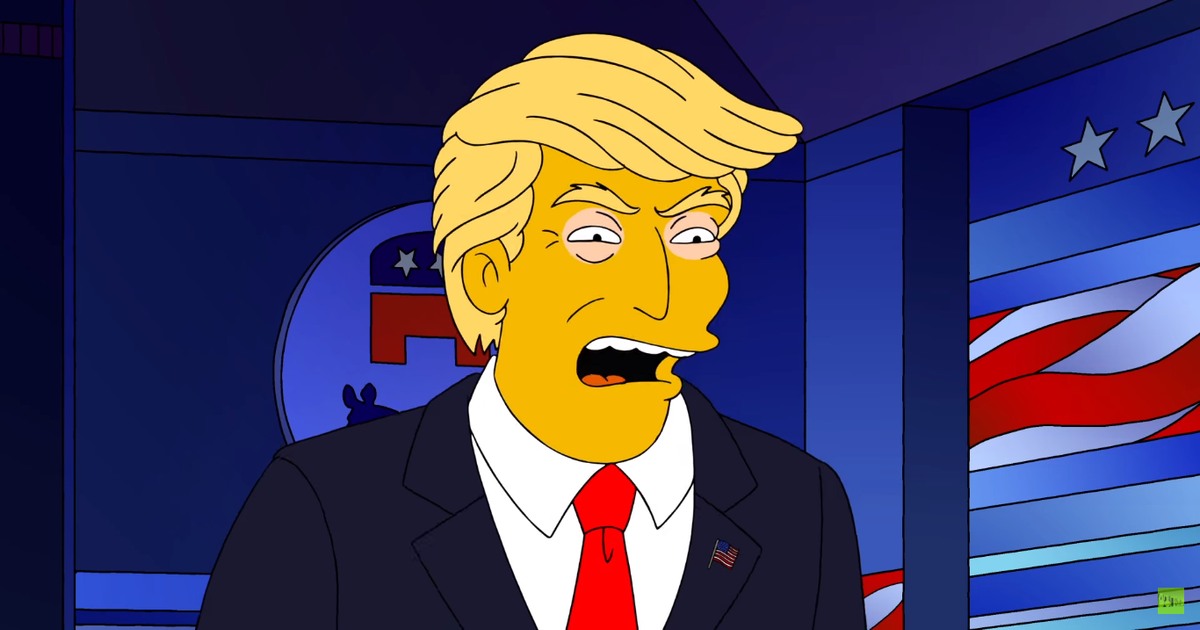 VIDEO Uite cum îl satirizează The Simpsons pe Donald Trump!