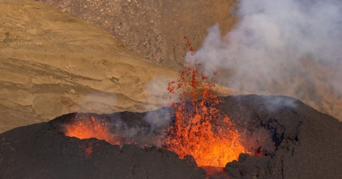 O erupție vulcanică puternică a lovit Muntele Dofan din Etiopia ...