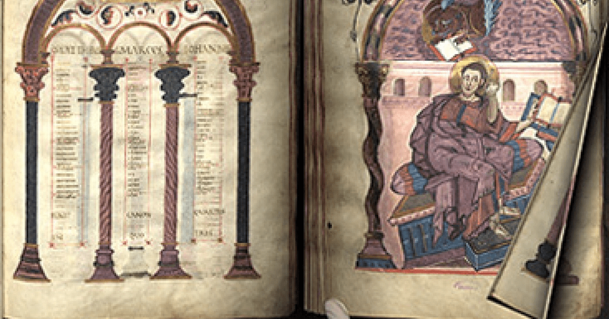 Manuscrisul Codex Aureus de la Biblioteca Batthyaneum din Alba Iulia ...