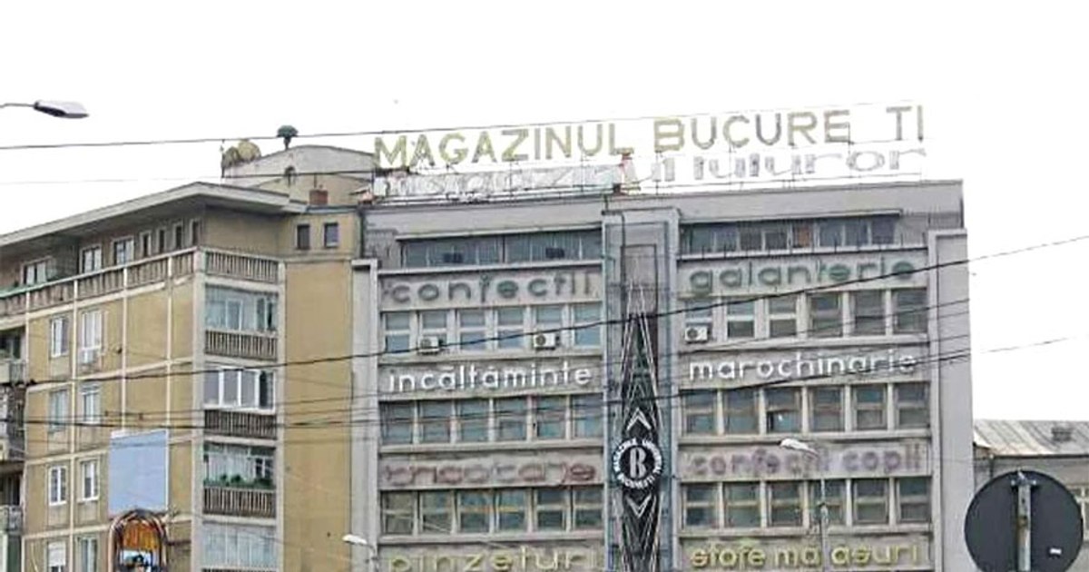 Magazinul „București” din Capitală a renăscut după trei decenii de ...