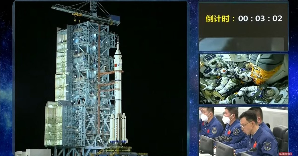 Astronauţii chinezi au ajuns la staţia spaţială Tiangong - VIDEO | adevarul.ro