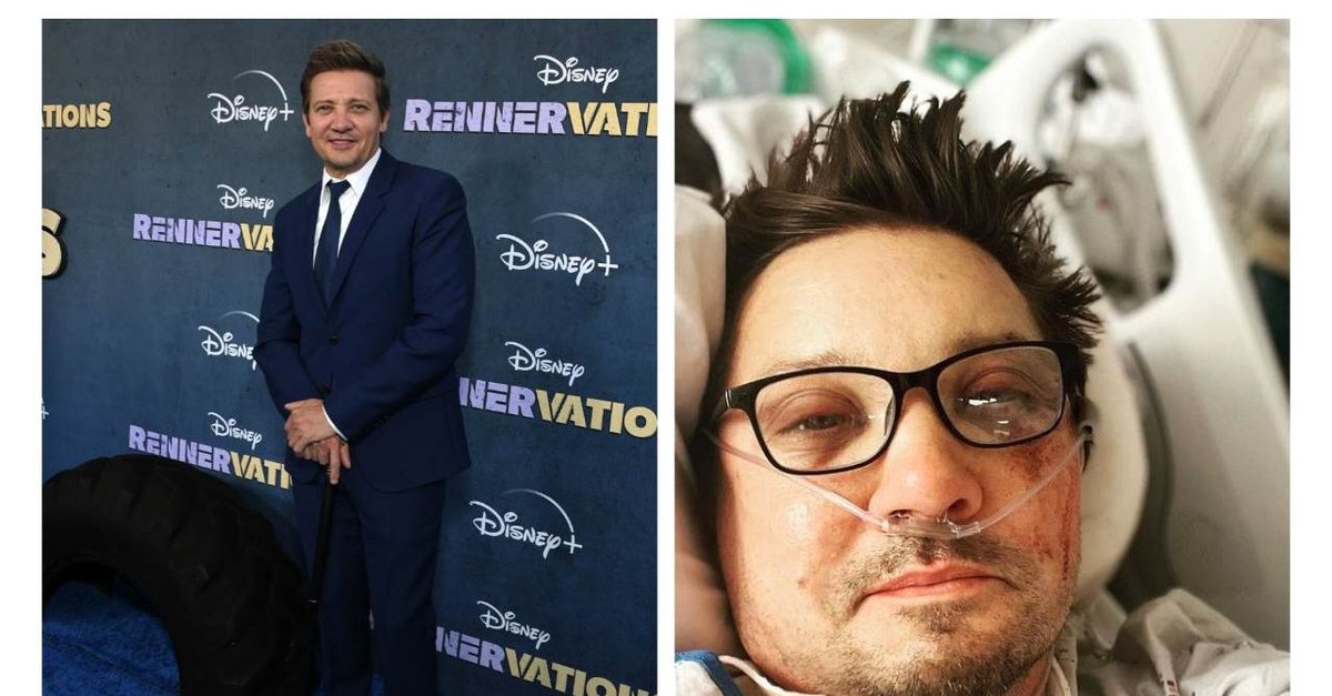 Jeremy Renner, în baston pe covorul roșu! „Hawkeye” era să moară în ...