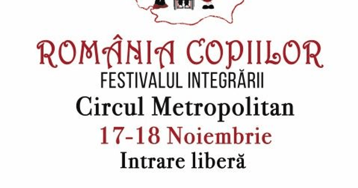 România Copiilor, ediţie specială a Conil Fest