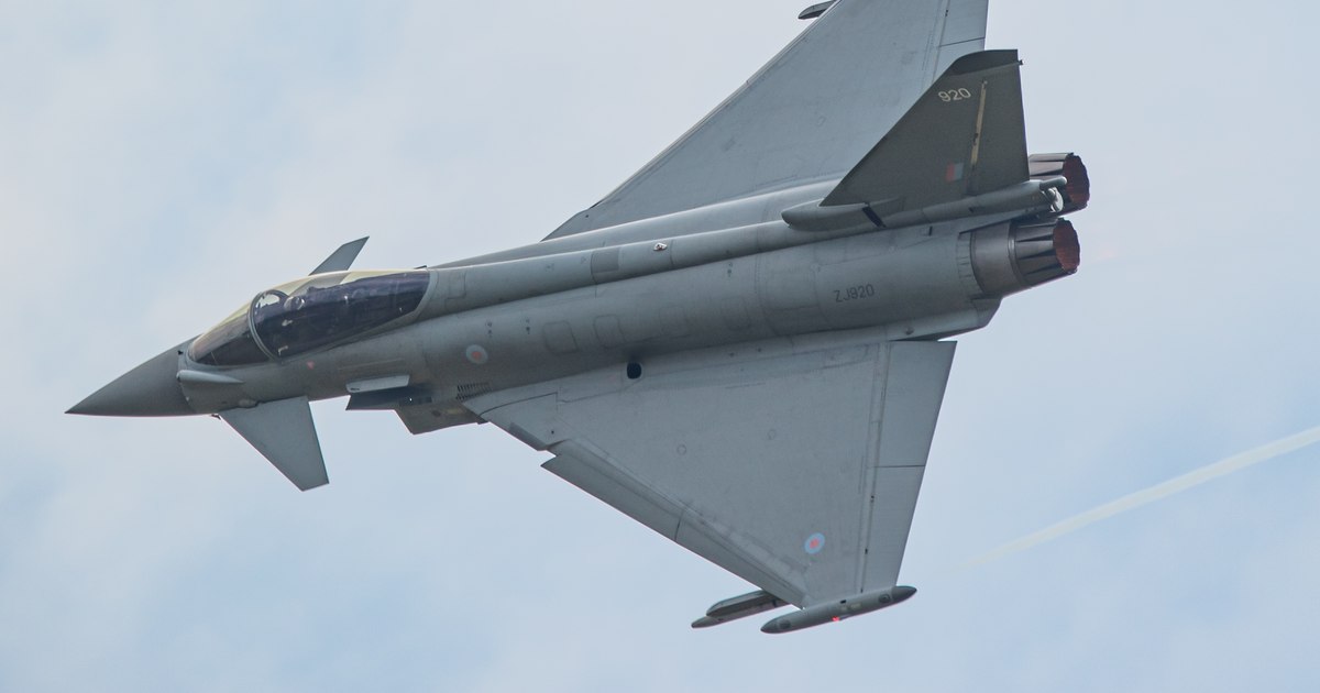 Avioanele britanice Typhoon, din nou în alertă: interceptări succesive ...