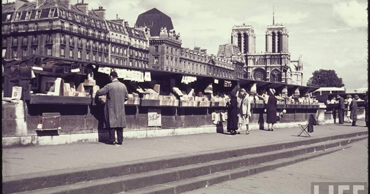Parisul vechi în culori: fotografii din 1939