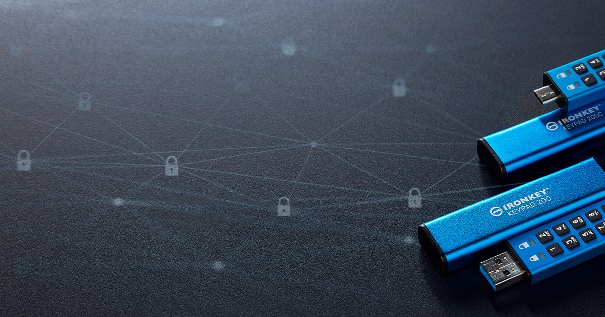 Kingston anunţă seria IronKey Keypad 200 cu USB-C și criptare hardware ...