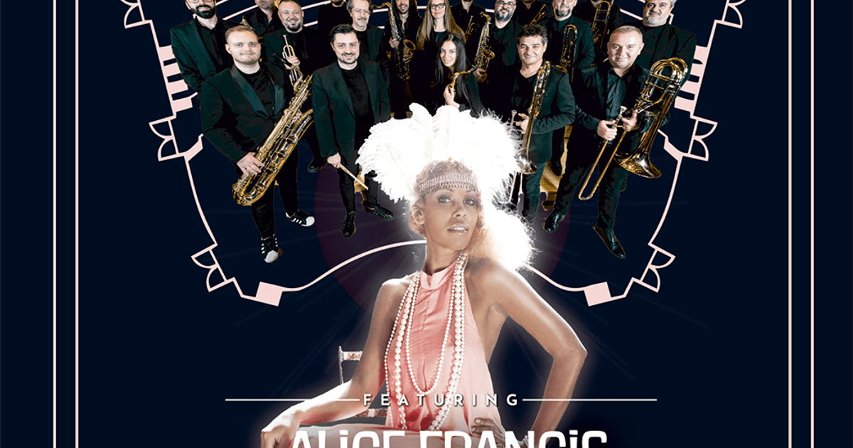 Concert spectaculos de electro-swing: Big Band-ul Radio și Alice Francis