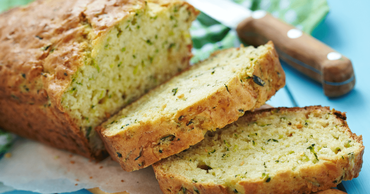 Preparat gata într-o oră! Chec sărat de dovlecei