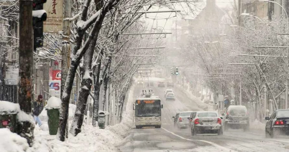 Vreme rece în cea mai mare parte a țării. Unde va ninge în acest ...
