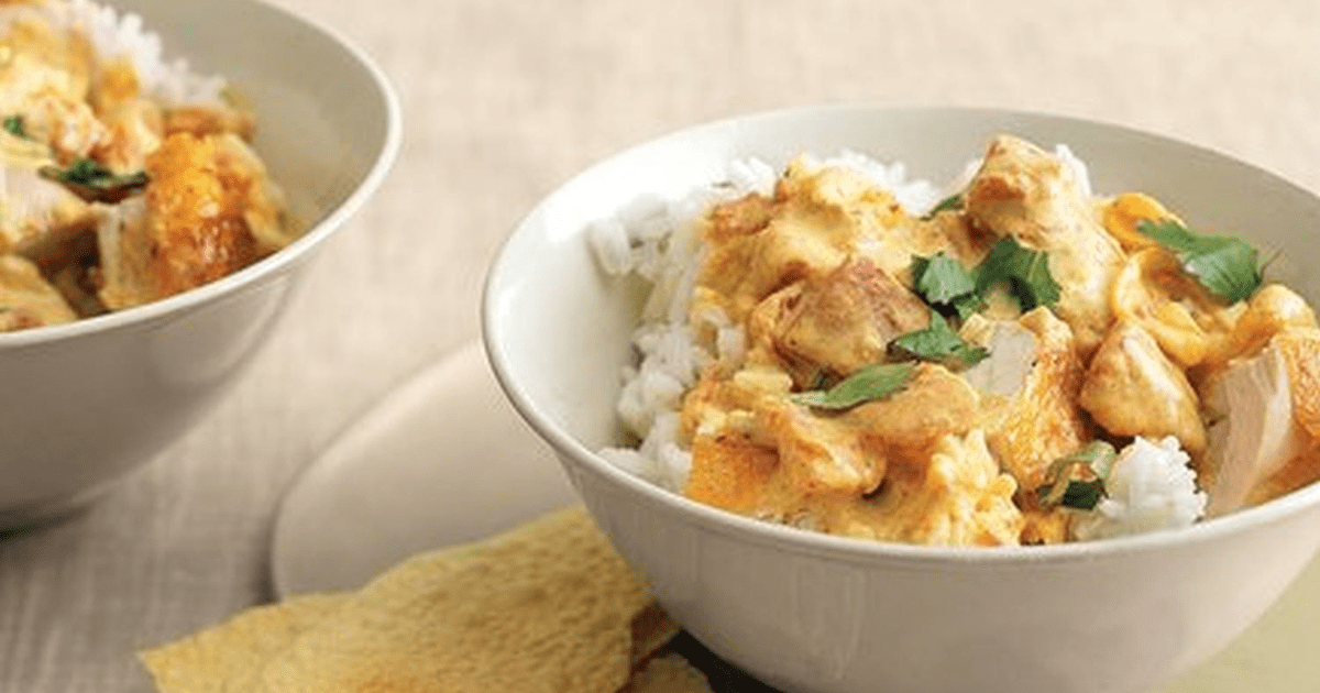 Curry de pui - reţetă rapidă