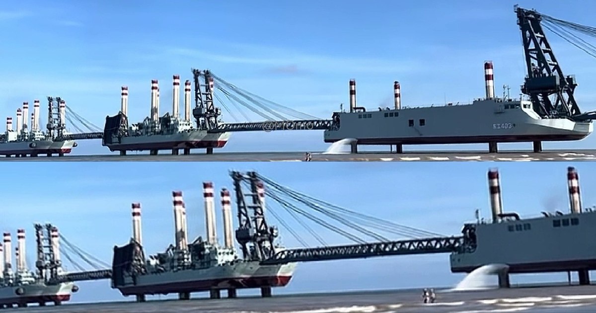 Barjele de debarcare „Shuiqiao” ar putea permite armatei chineze să ...