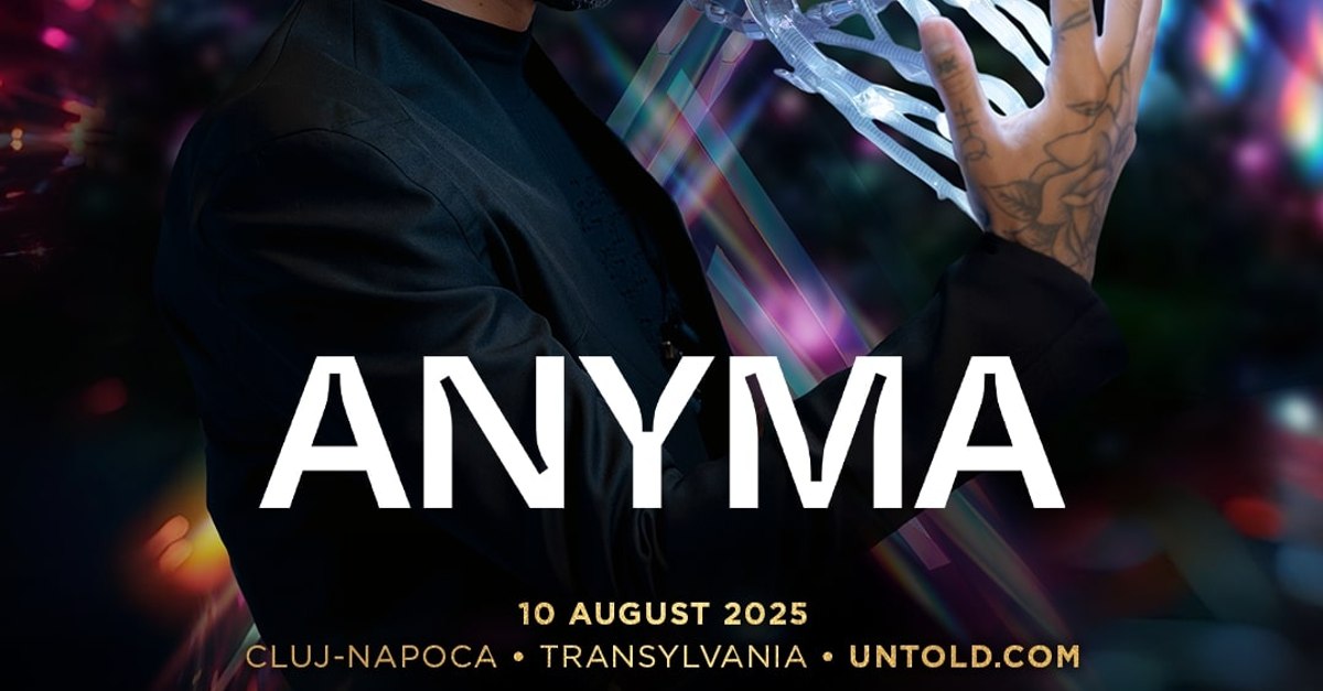 Anyma, artistul care redefinește live show-urile, în premieră la UNTOLD X